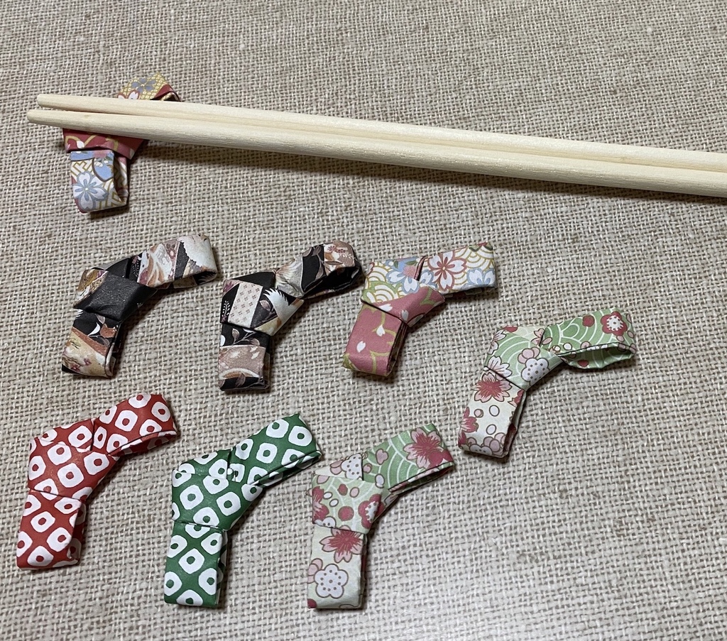 Origami Chopstick Rest - 日本語 kotonoha - English & Japanese Immersion